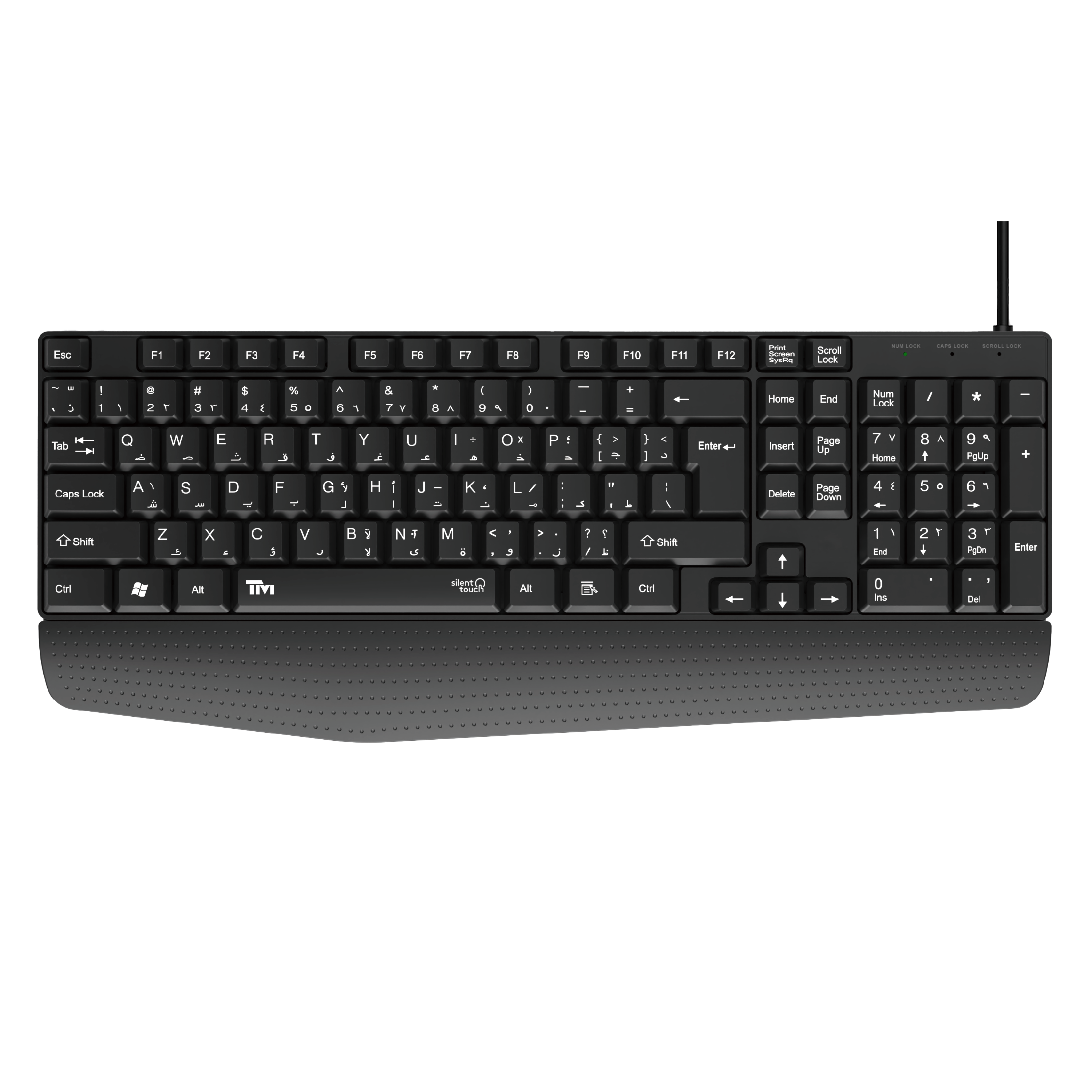 Twisted Minds K12 Kavara Series 2in1 Combo Wired Mode Lightweight - Bl